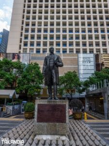Statue Square en Central de Hong Kong