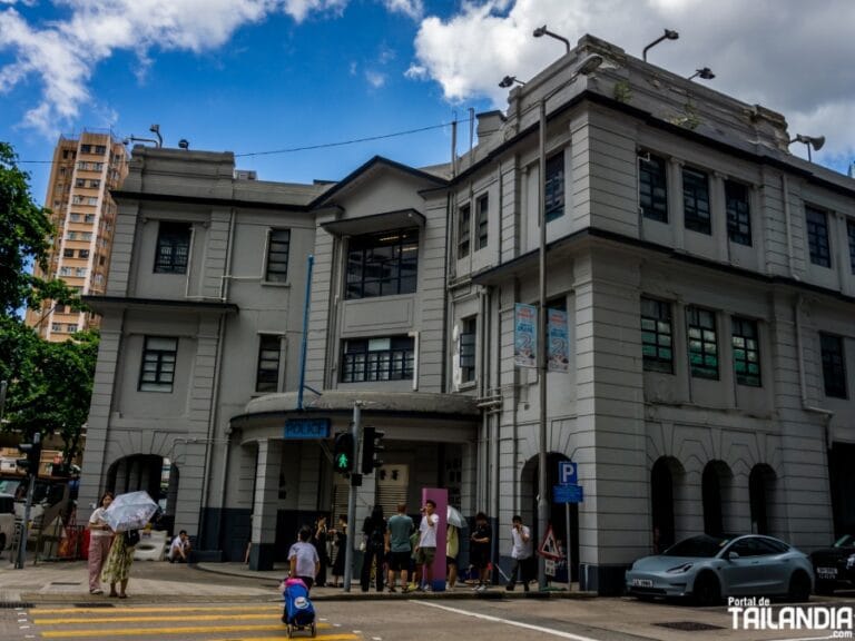 Antigua Comisaría de policía de Yau Ma Tei en Hong Kong